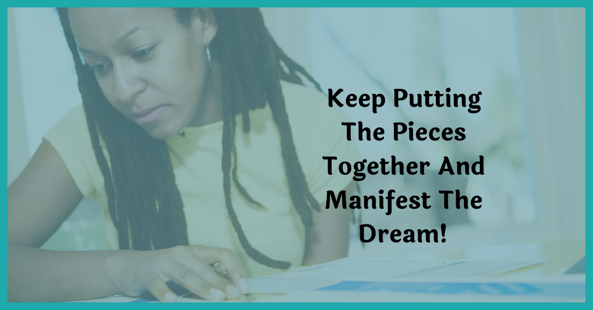 KEEP PUTTING THE PIECES TOGETHER